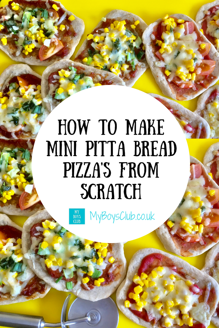 How to make Mini Pitta Bread Pizza's from scratch