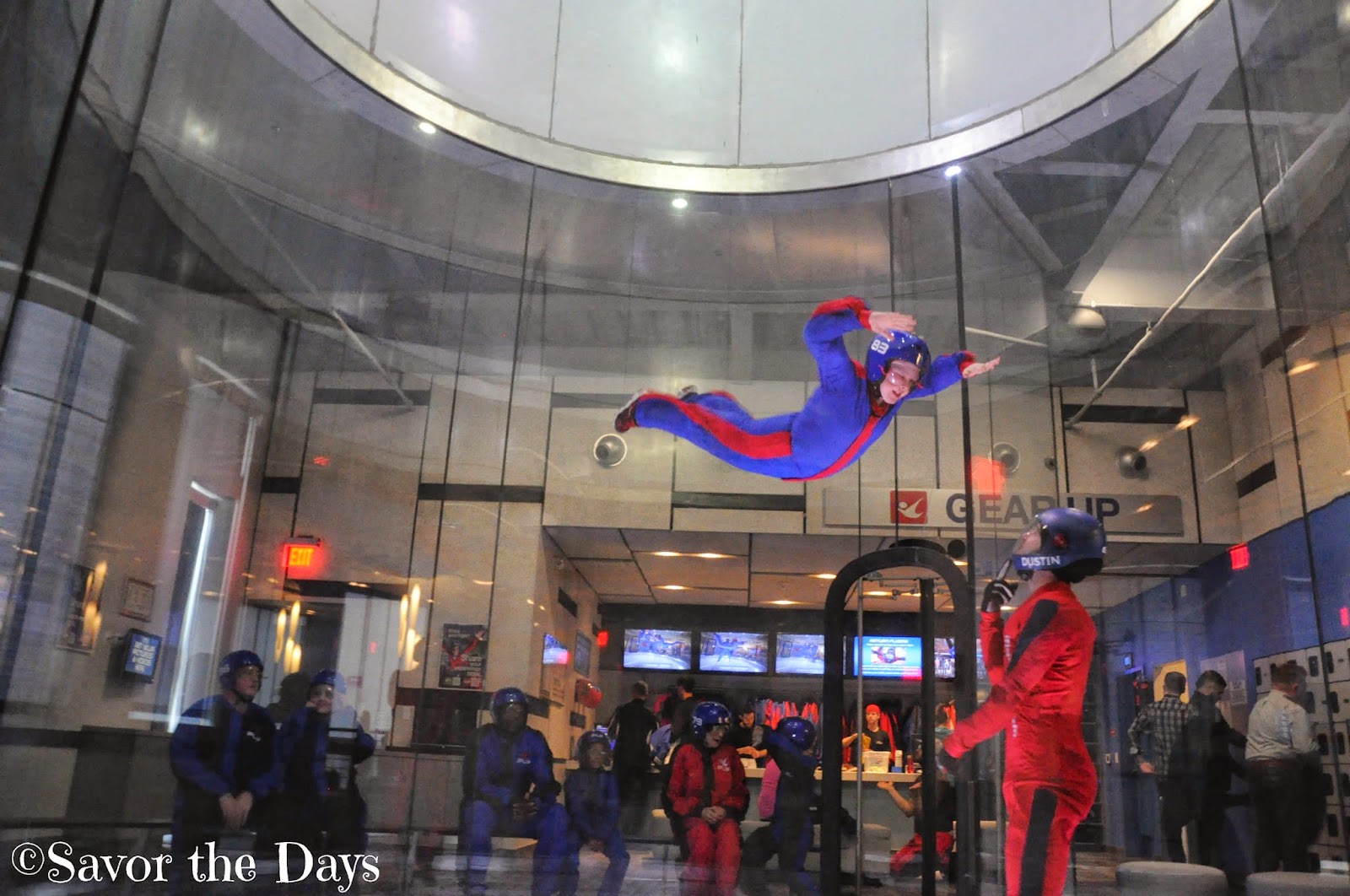 Savor The Days: iFly {Indoor Skydiving}