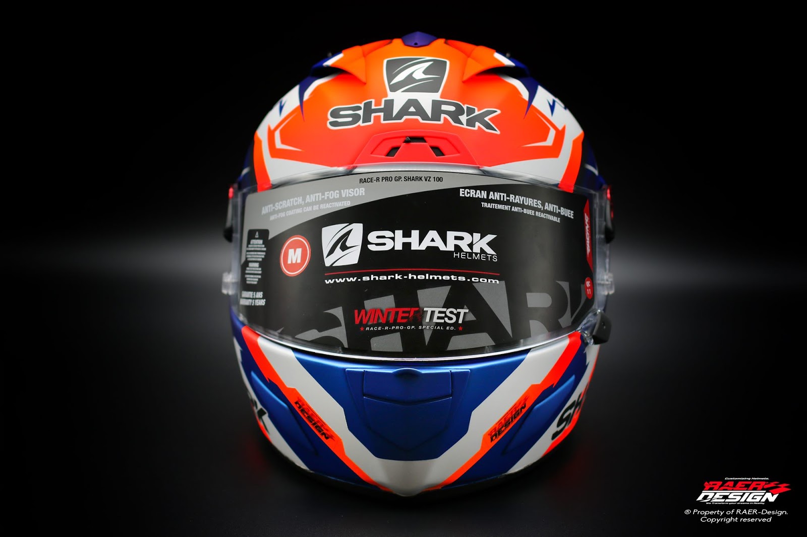 Racing Helmets Garage: Shark Race-R Pro GP J.Orellana 2019 by RAER Design