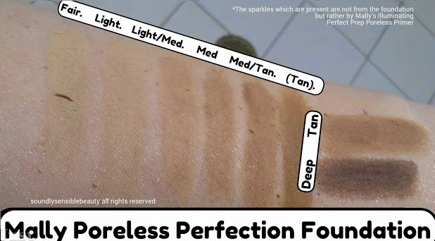 Mally Poreless Perfection Foundation; (Wet or Dry Pressed Powder ...
