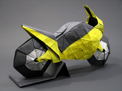 Mariano-Mi mundo el Origami: Motorcycle