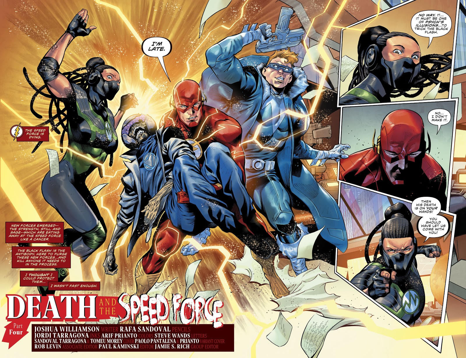 COMIC BOOK FAN AND LOVER: FLASH: LA MUERTE Y LA SPEED FORCE, PARTE 4 ...