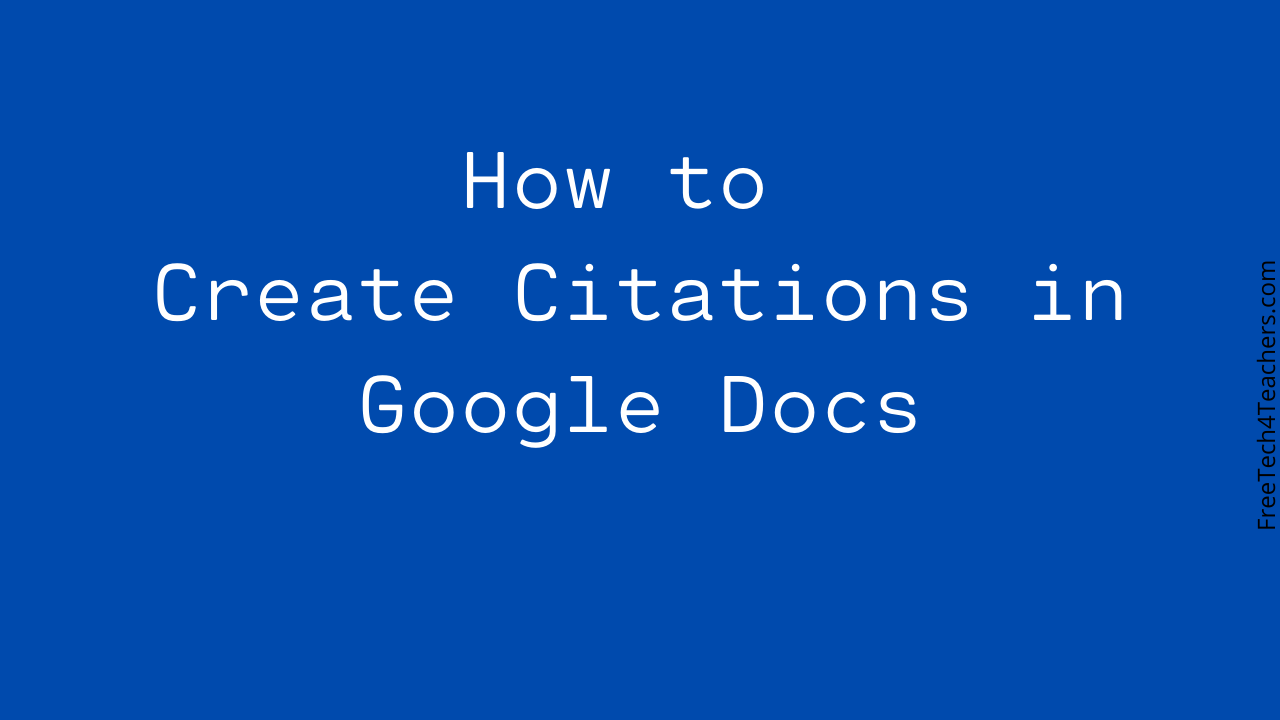 How To Cite Sources In Google Docs Online Learning HQ How To Cite Sources In Google Docs Online Learning HQ