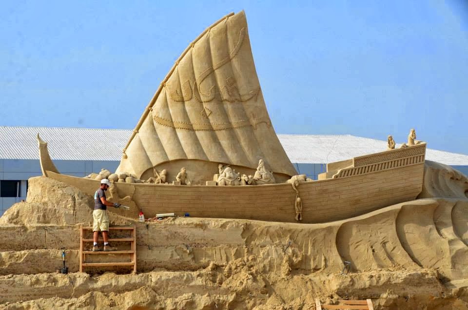 The Journal of the 1001 Nights: World's Largest Sand Sculpture - 1001 ...