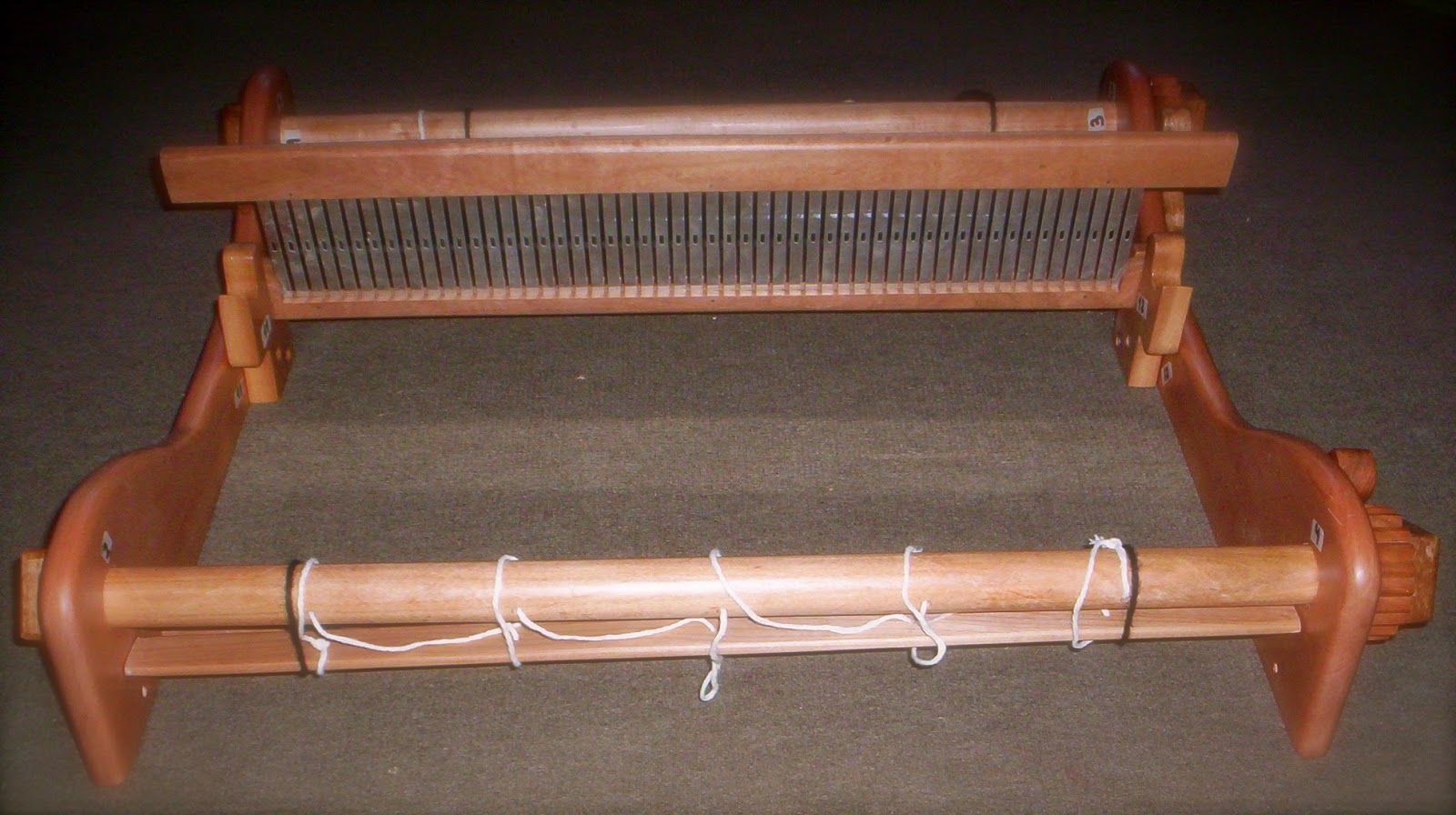 Telar.Como tejer.: Clases de Telar de peine o María en Iquique.