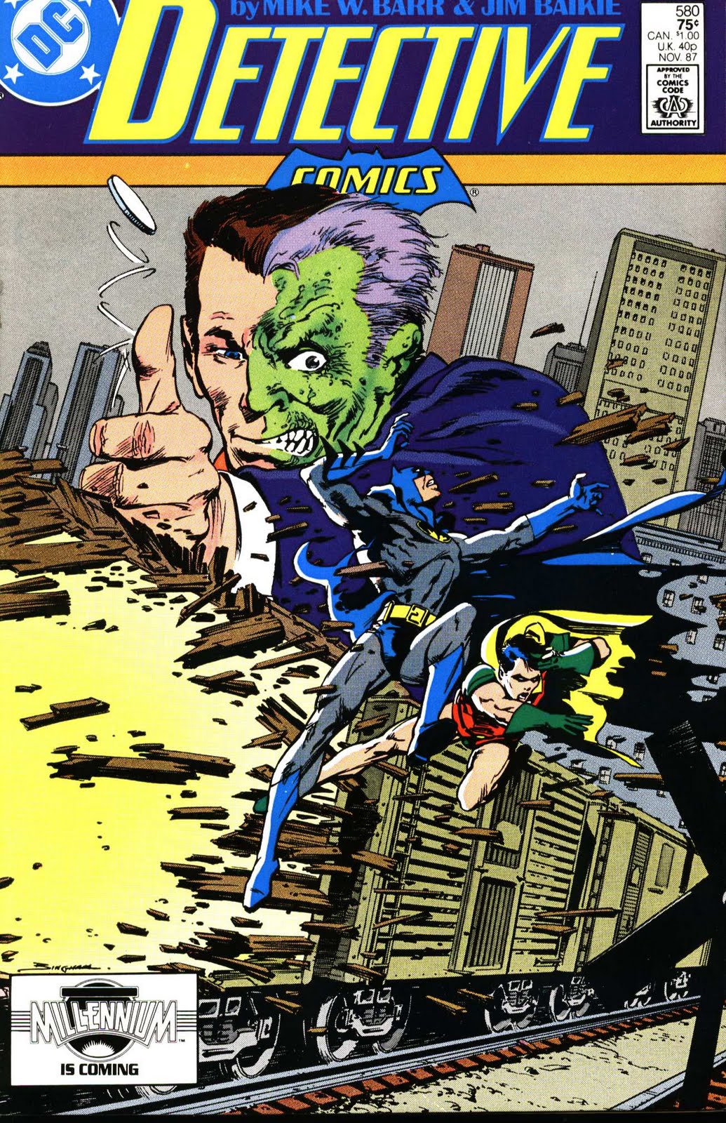 El Blog de Batinga: 1987 - Batman 412 al 414 - Detective Comics 579 al 581