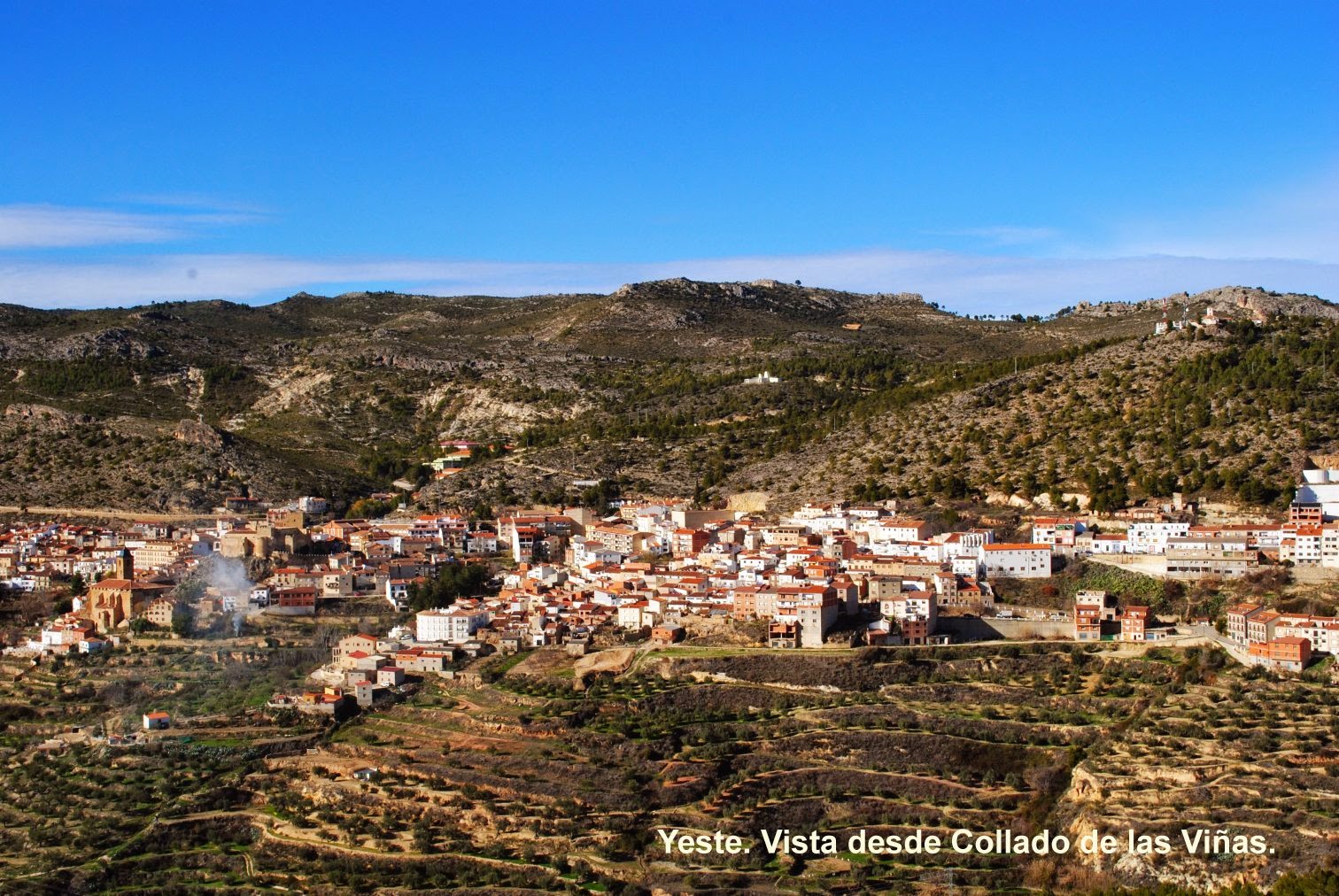 Yeste. Albacete. Paisajes: YESTE. Vista general