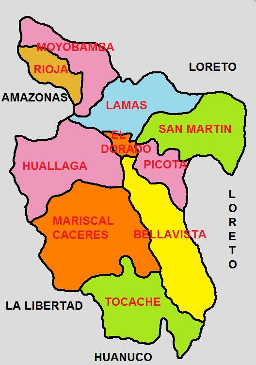 Conociendo San Martín : Descripción de la zona