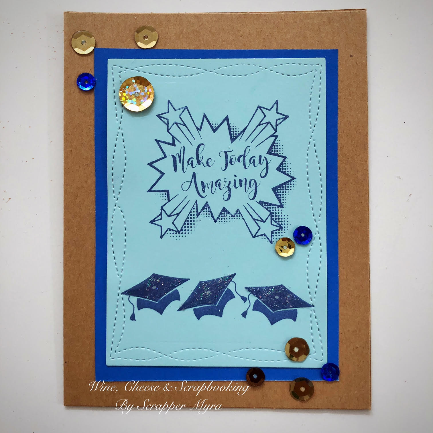 Wine, Cheese and Scrapbooking: Graduation Cards