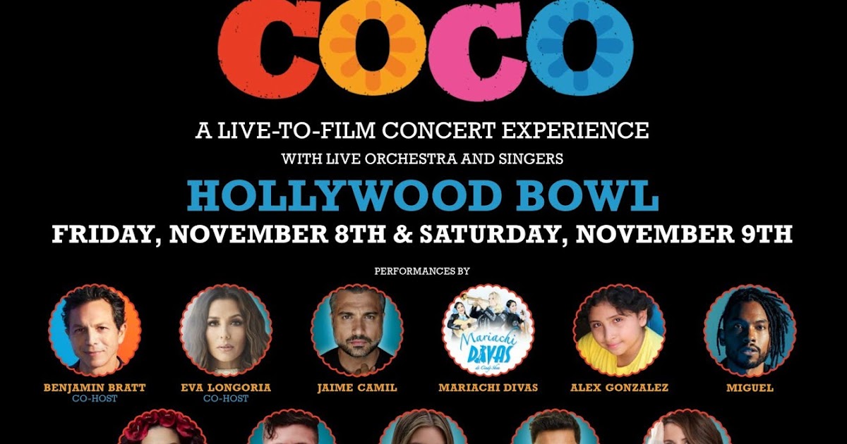 Disney And Pixar's 'Coco' Comes To The Hollywood Bowl For The First ...
