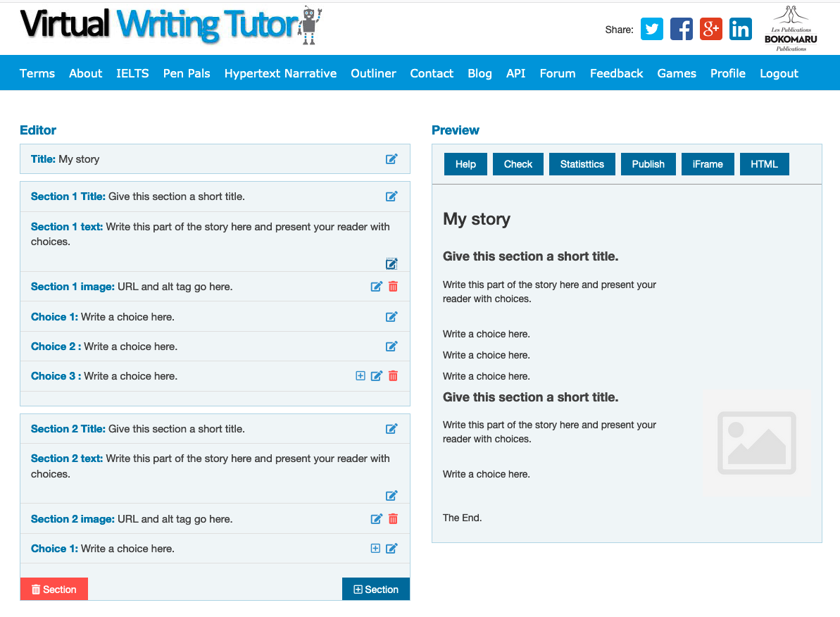 Nik's QuickShout: The Virtual Writing Tutor - A Suite of Tools for ...