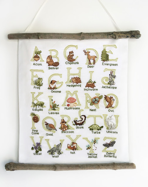 little dear tracks: How to Frame your Embroidery