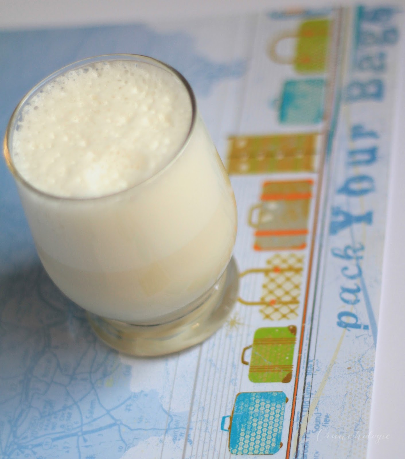 Place these ingredients in the blender: