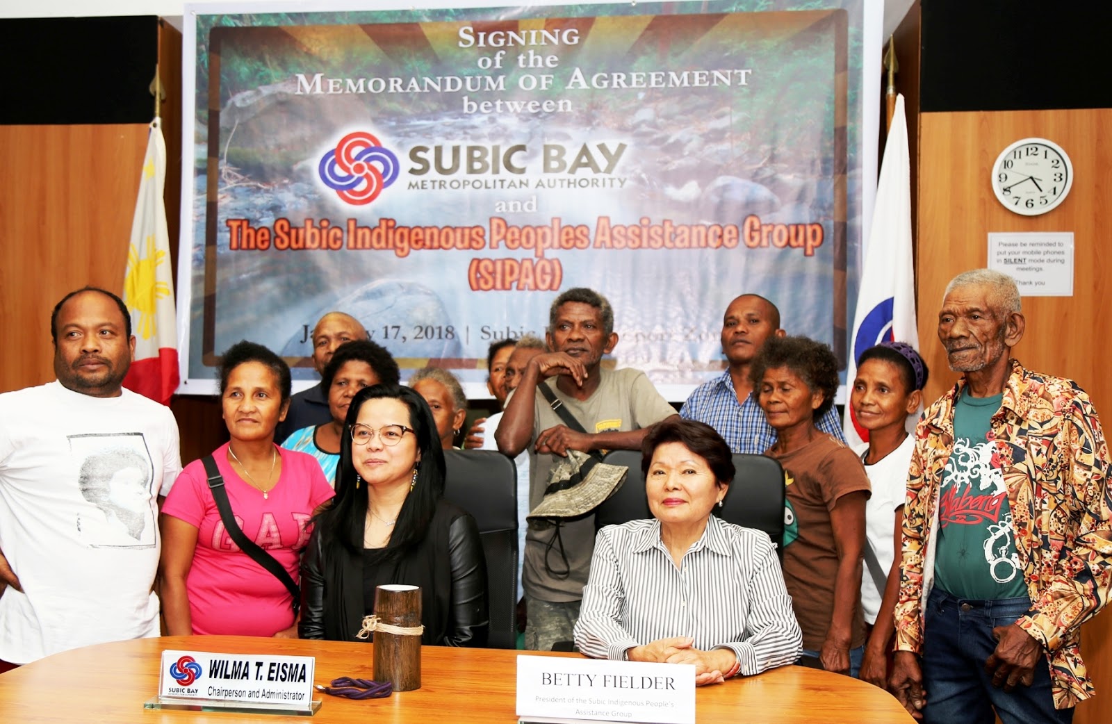 SBMA, IP group ink accord for Ayta conservation area | SubicNewsLink