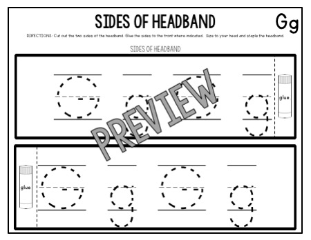 Emily Jane Creates: CROWN HEADBANDS-Alphabet, Blends, Digraphs, Magic e ...