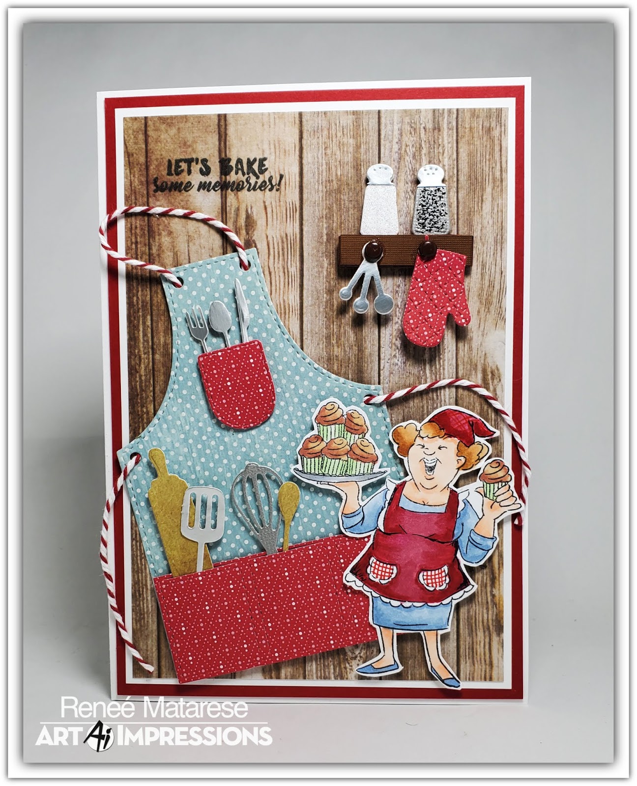 Art Impressions Blog: Let's Bake Some Memories by Reneé Matarese