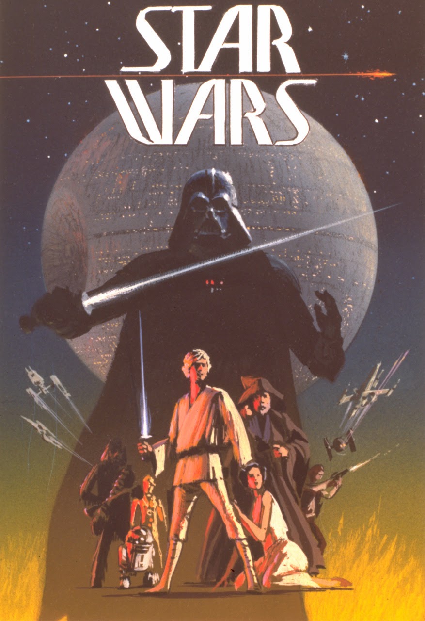 The Geeky Nerfherder: Movie Poster Art: Star Wars (1977)