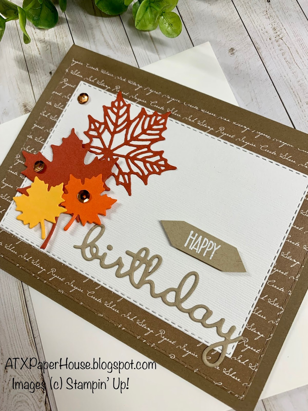 ATXPaperHouse: Card: Fall Birthday
