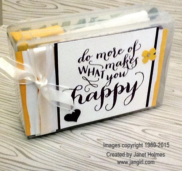 Stamp cases new catalog idea | Jan Girl