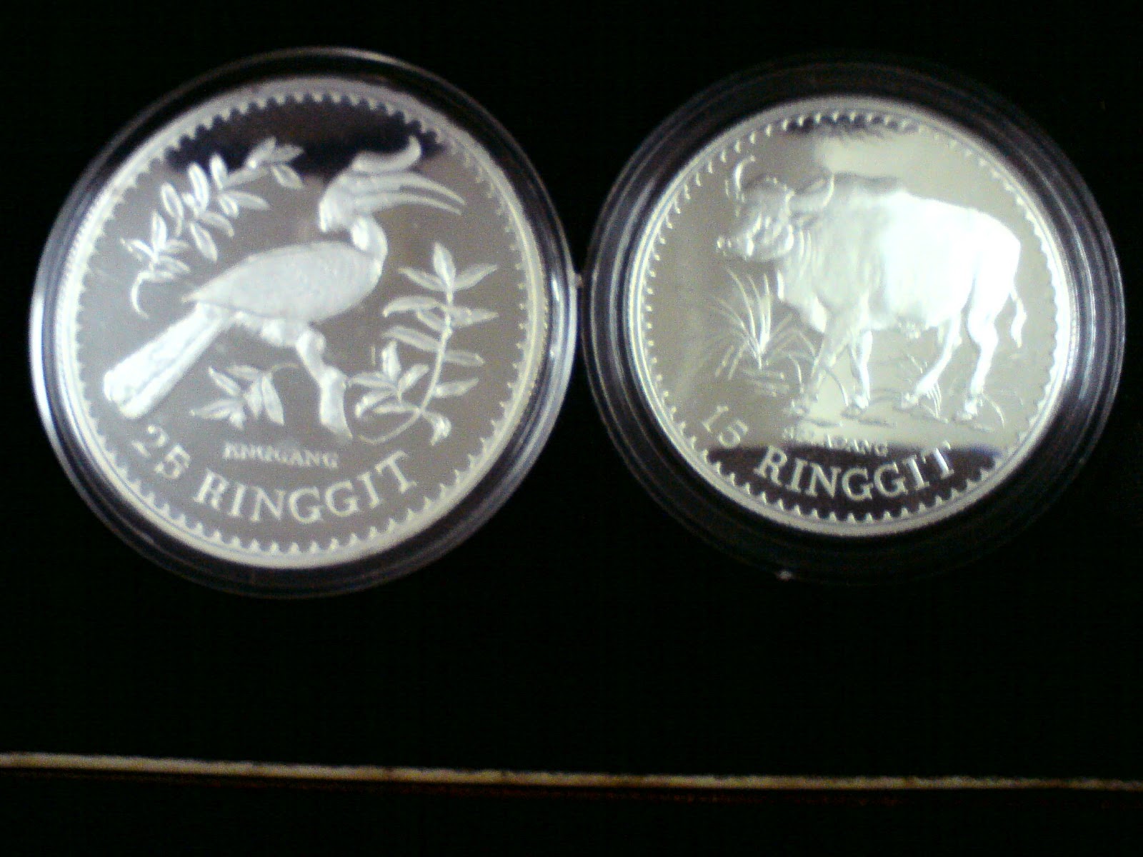 711CollectionStore: Conservation Proof Silver Coin (Seladang & Enggang ...