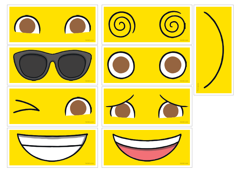 Bannockburn Primary: Make an Emoji Cut and Stick Activity for Reception