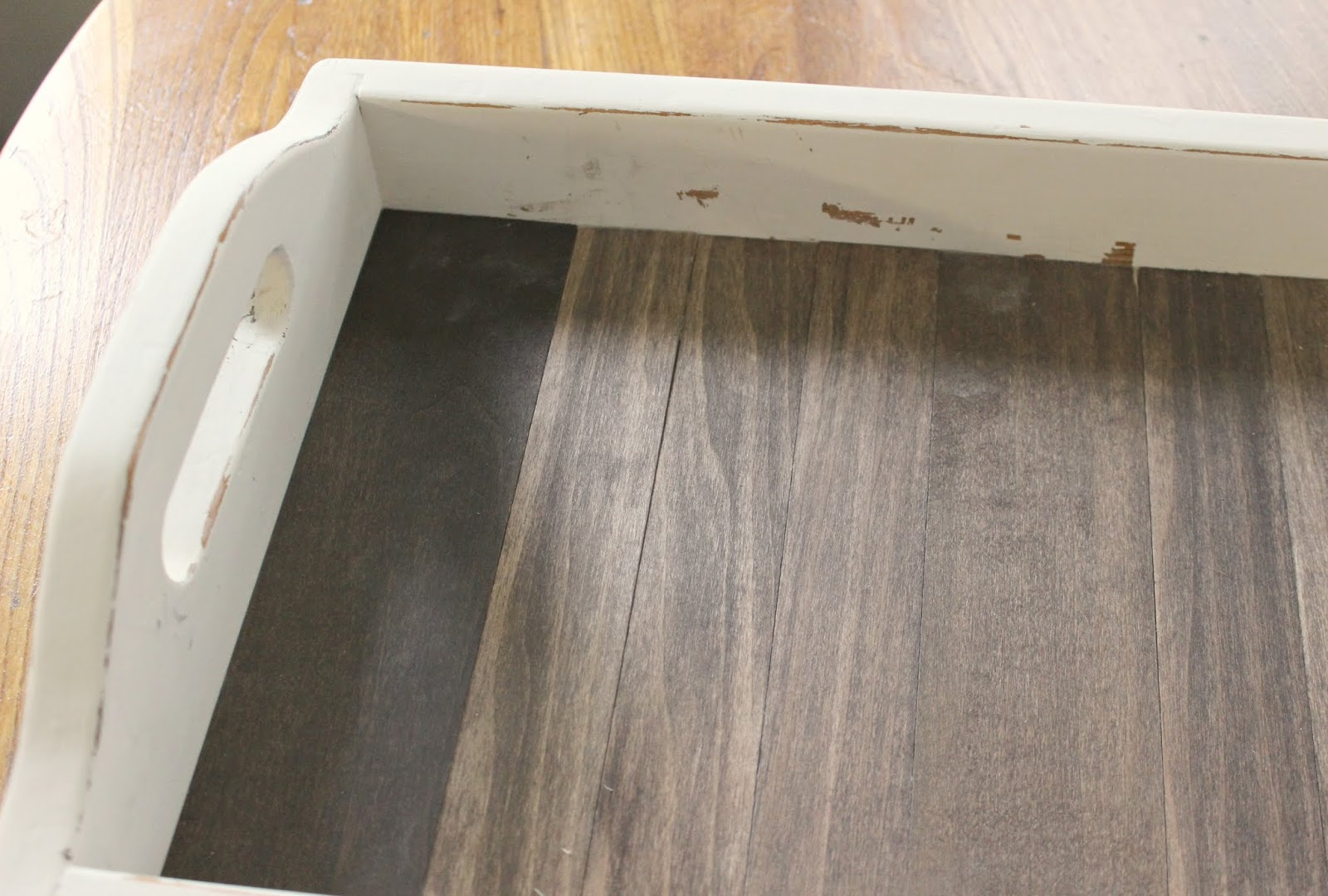 Goodwill Farmhouse Serving Tray Upcycle And A Valentine's Day Container ...