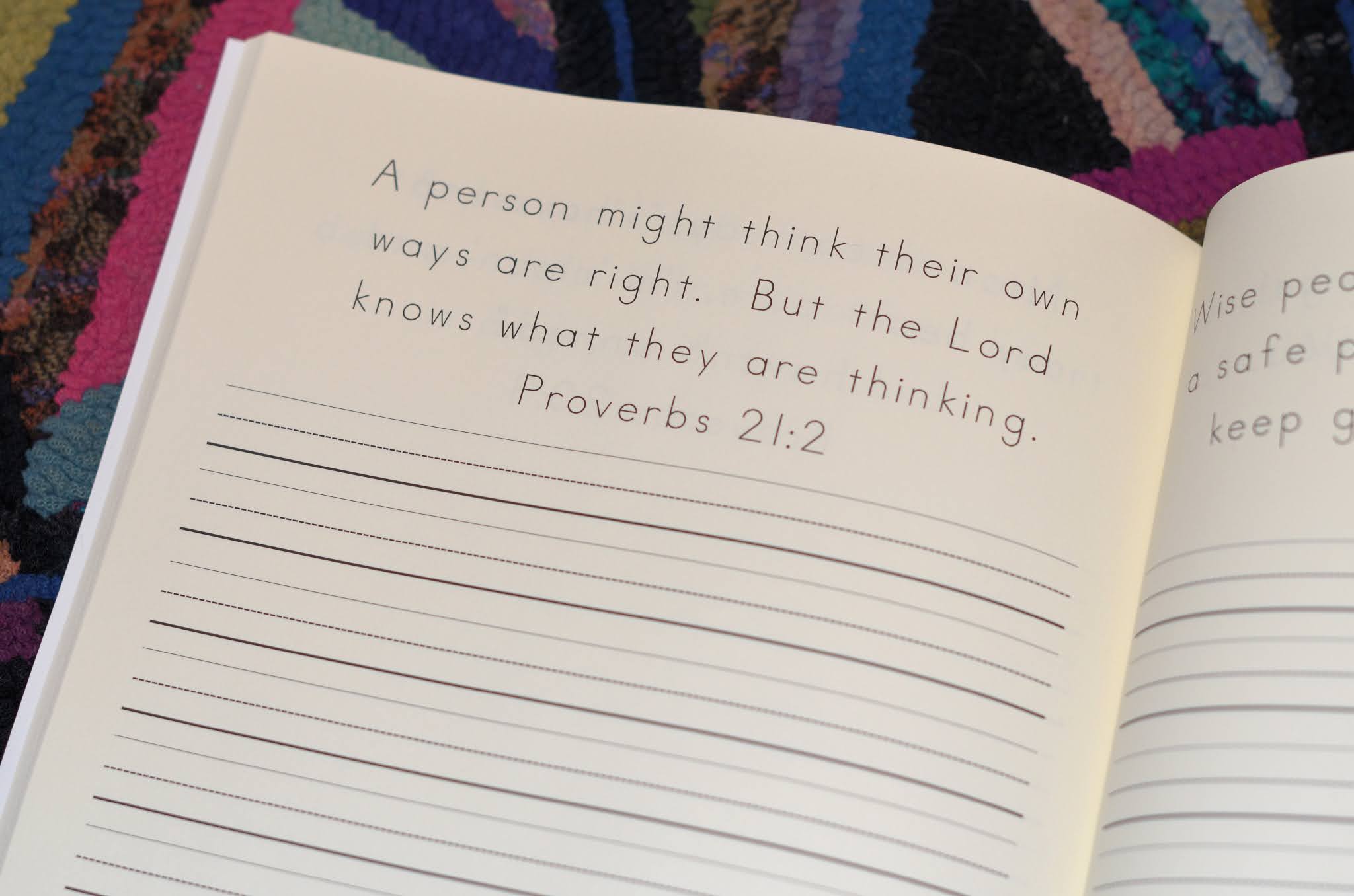 To The Rock Homeschool: Writing God’s Word on Your Heart: Christian ...