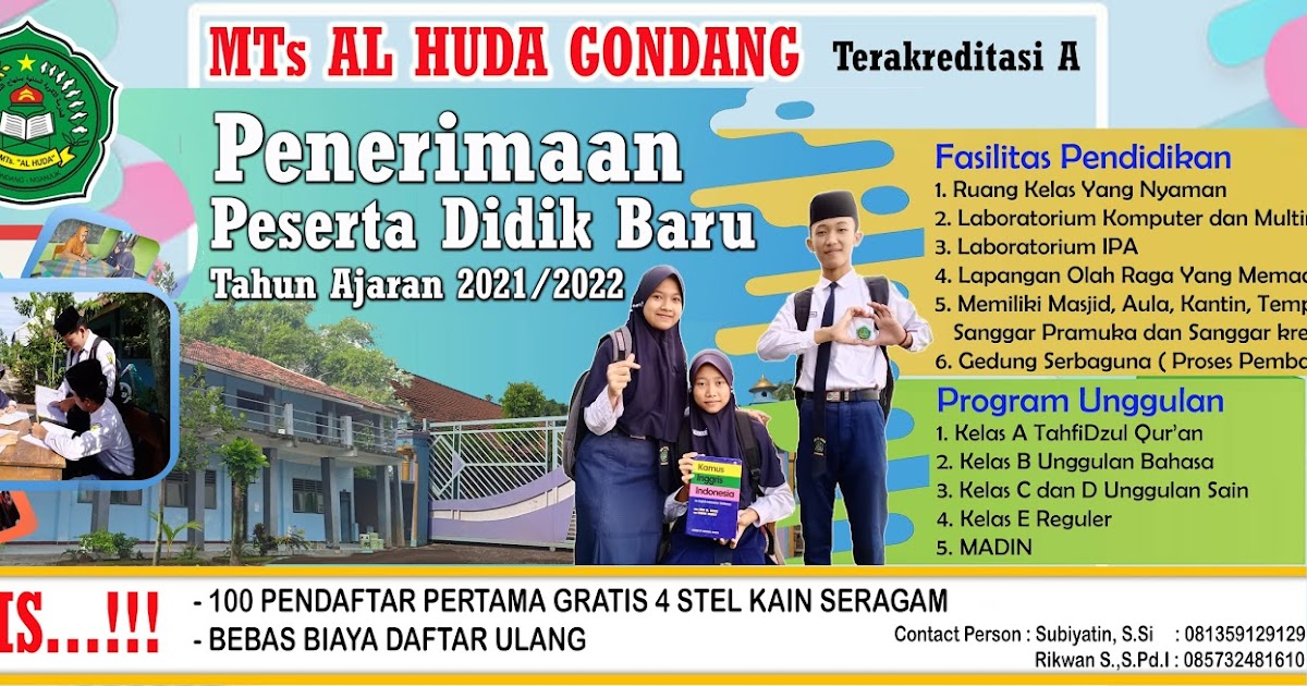 MTs. AL-HUDA GONDANG "TERAKREDITASI A"