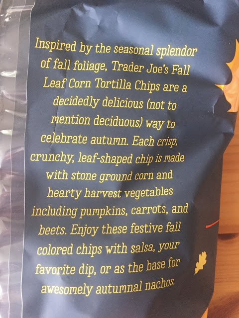 Trader Joe's Fall Leaf Corn Tortilla Chips