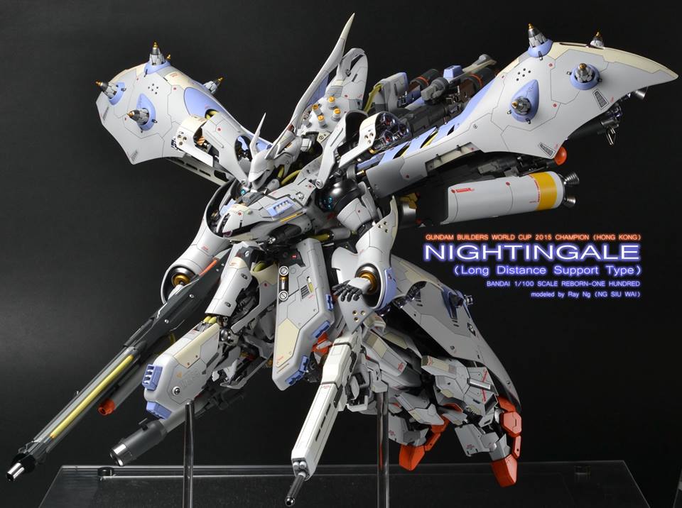 Custom Build: RE/100 Nightingale "Long Range Support Type" - Gundam ...
