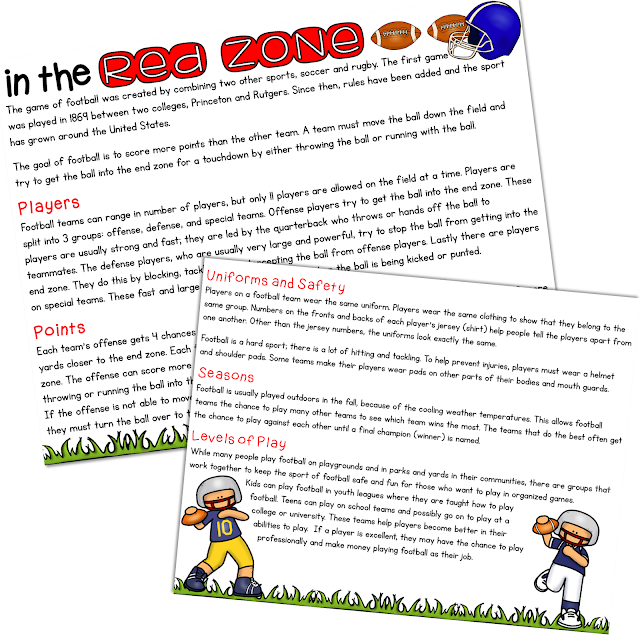 the Take Home Teacher: Football FANatic