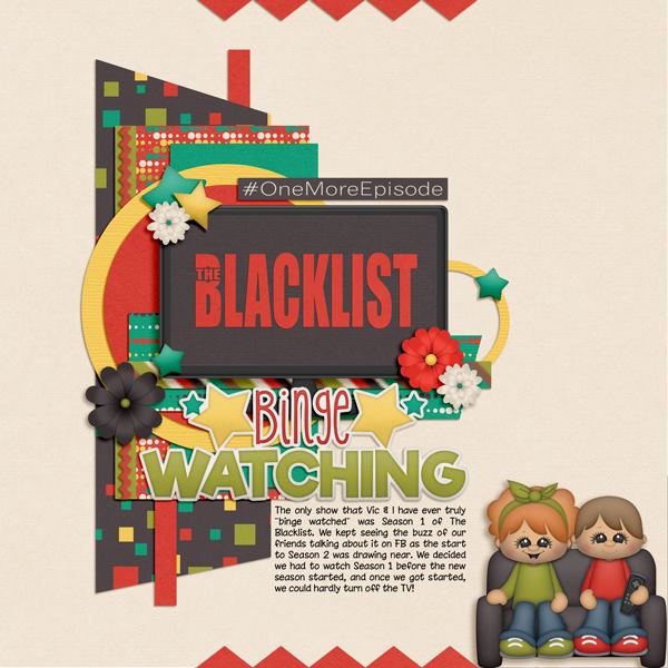 BoomersGirl Designs: "BInge Watching" Digital Kit