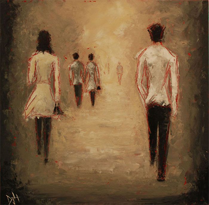 Debra Houston | Abstract Palette Knife painter | Tutt'Art@ | Pittura ...