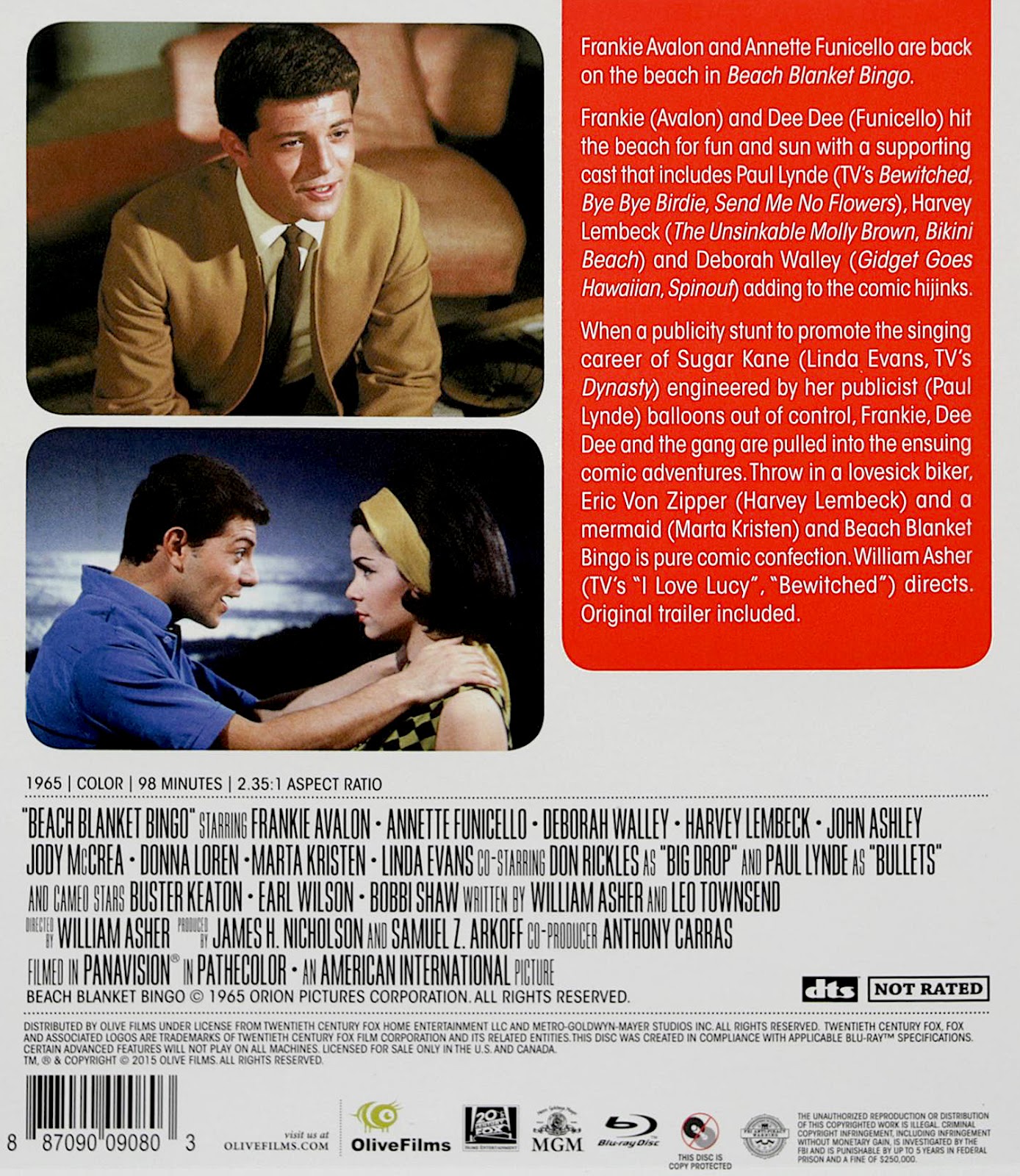 blu-ray and dvd covers: OLIVE FILMS BLU-RAYS