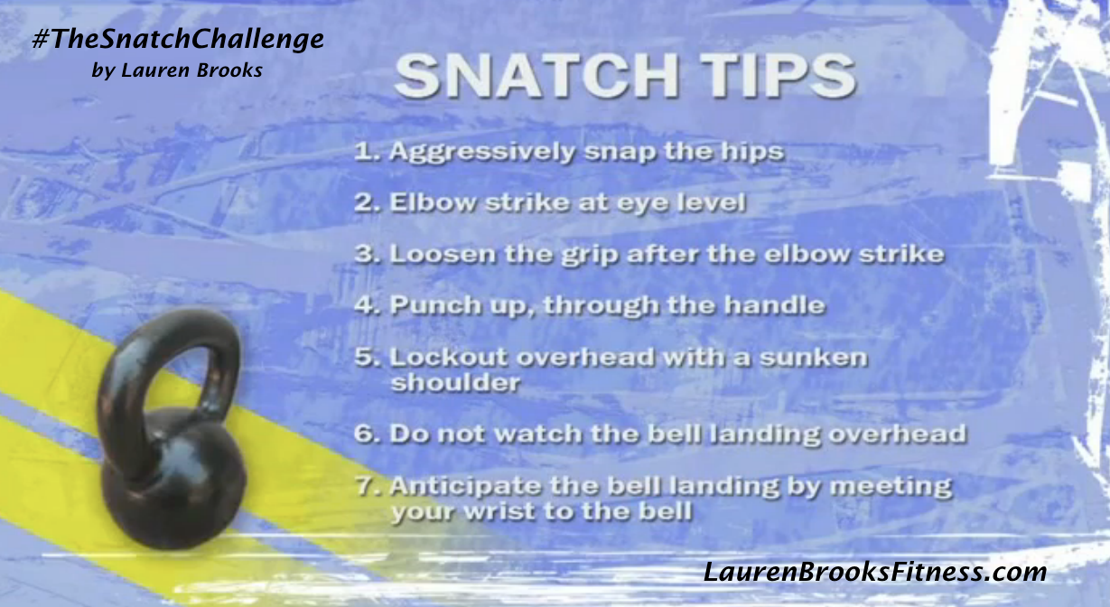 The Snatch Challenge (or 1 Arm Swing)