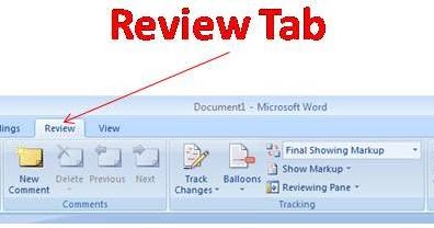 Review Tab in MS Word 2007| जाने एम एस वर्ड 2007 की रिव्यु टैब के बारे ...