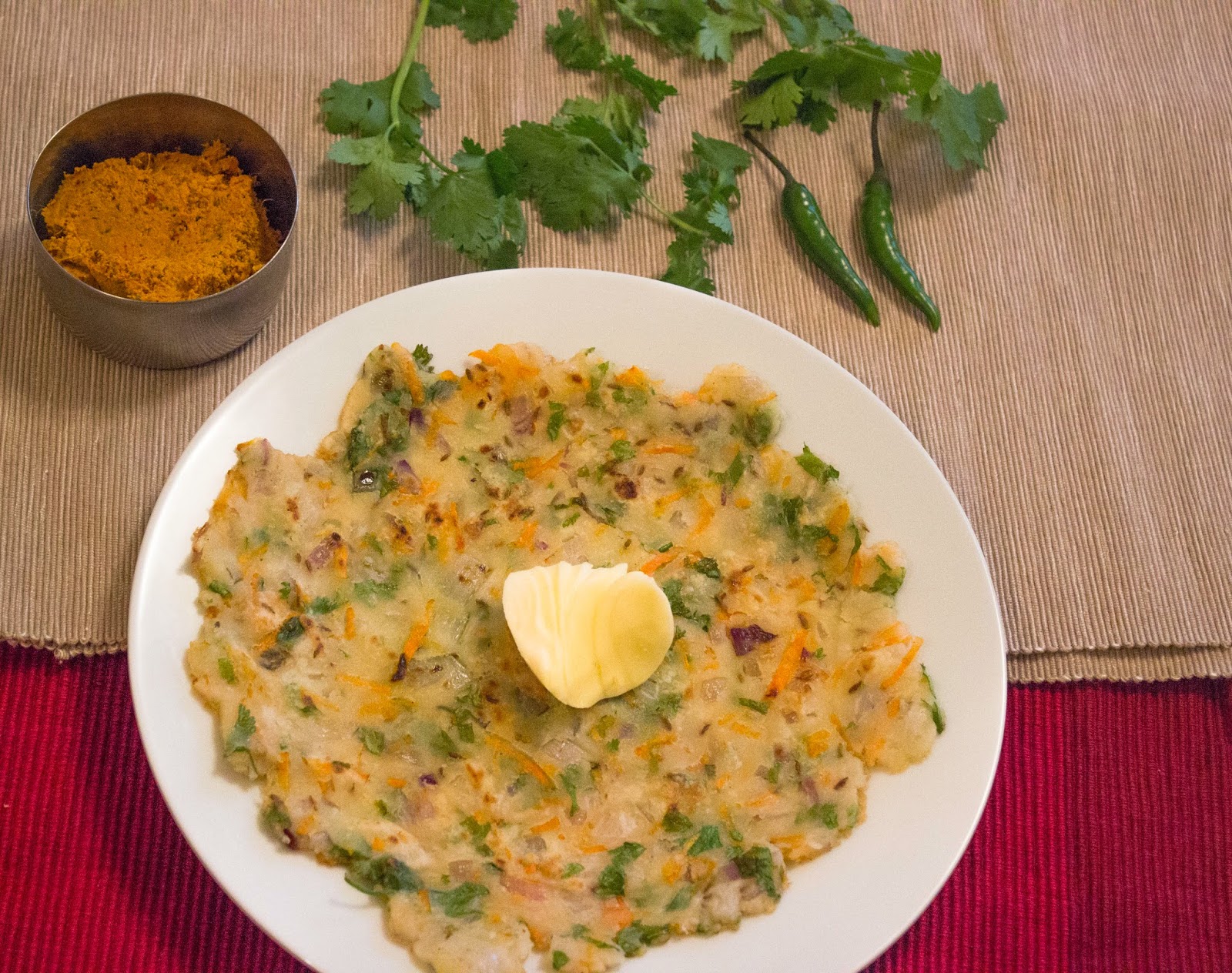 Lakshmi's Kitchen: Masala Akki Rotti/Masala Rice Flour Rottis