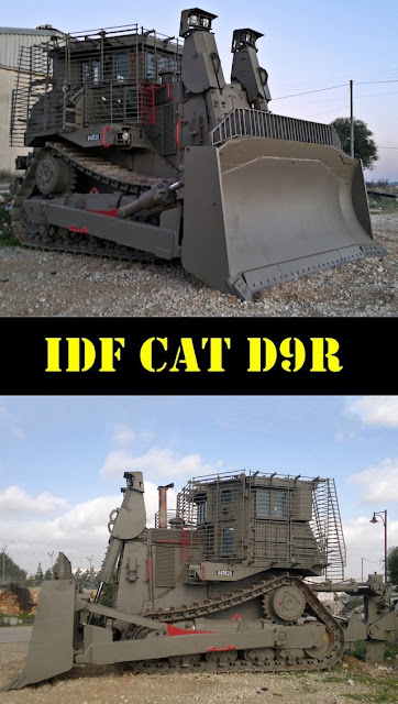 Caterpillar D9 Series Armored Bulldozers: Cat D9L, D9N, D9R, D9T