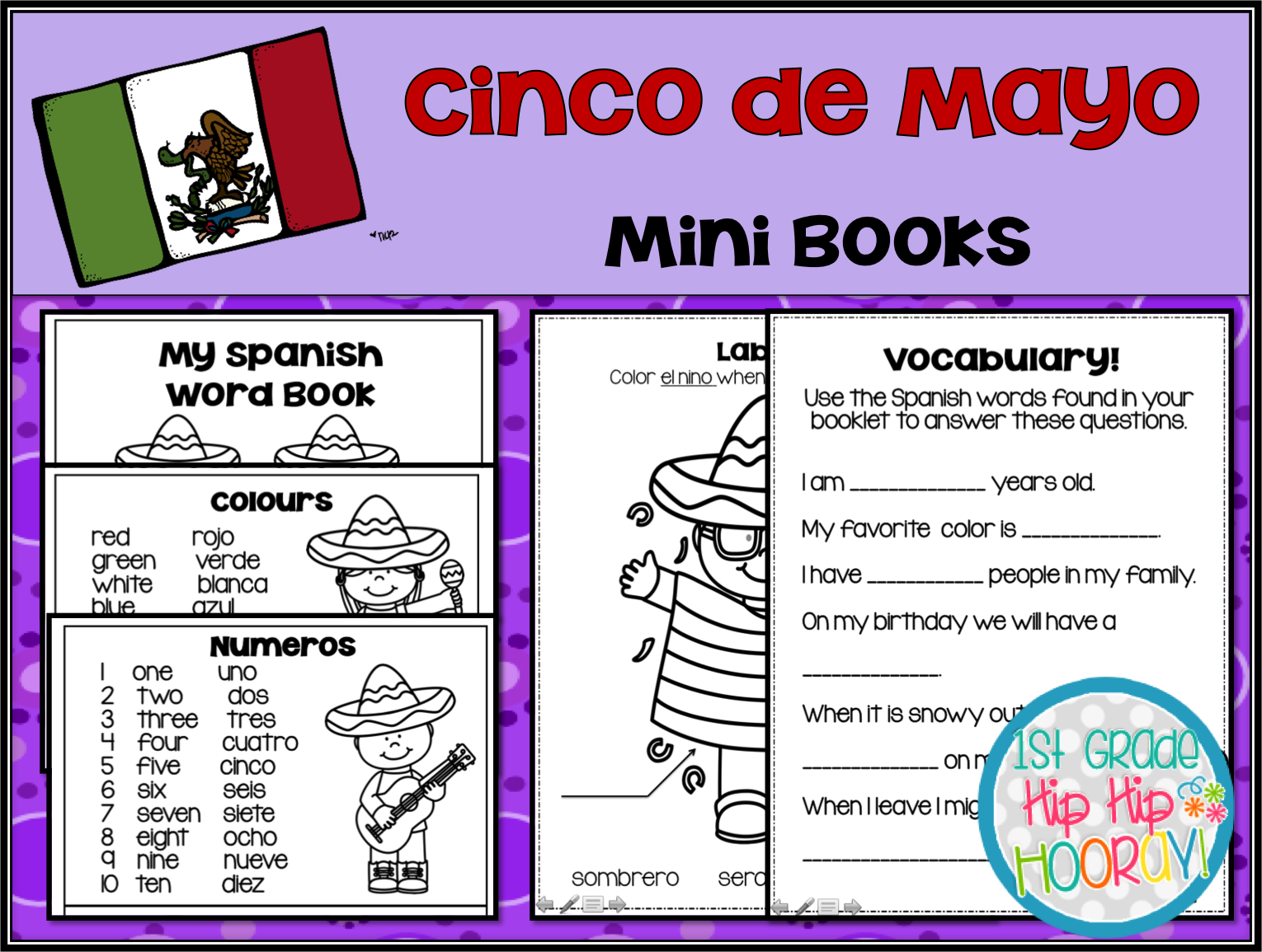 1st Grade Hip Hip Hooray!: Cinco de Mayo...May 5th