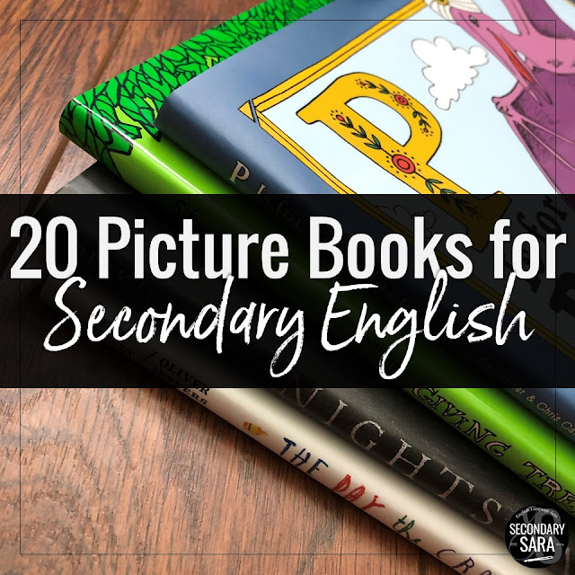 20 Picture Books for the Secondary English Classroom | SECONDARY SARA