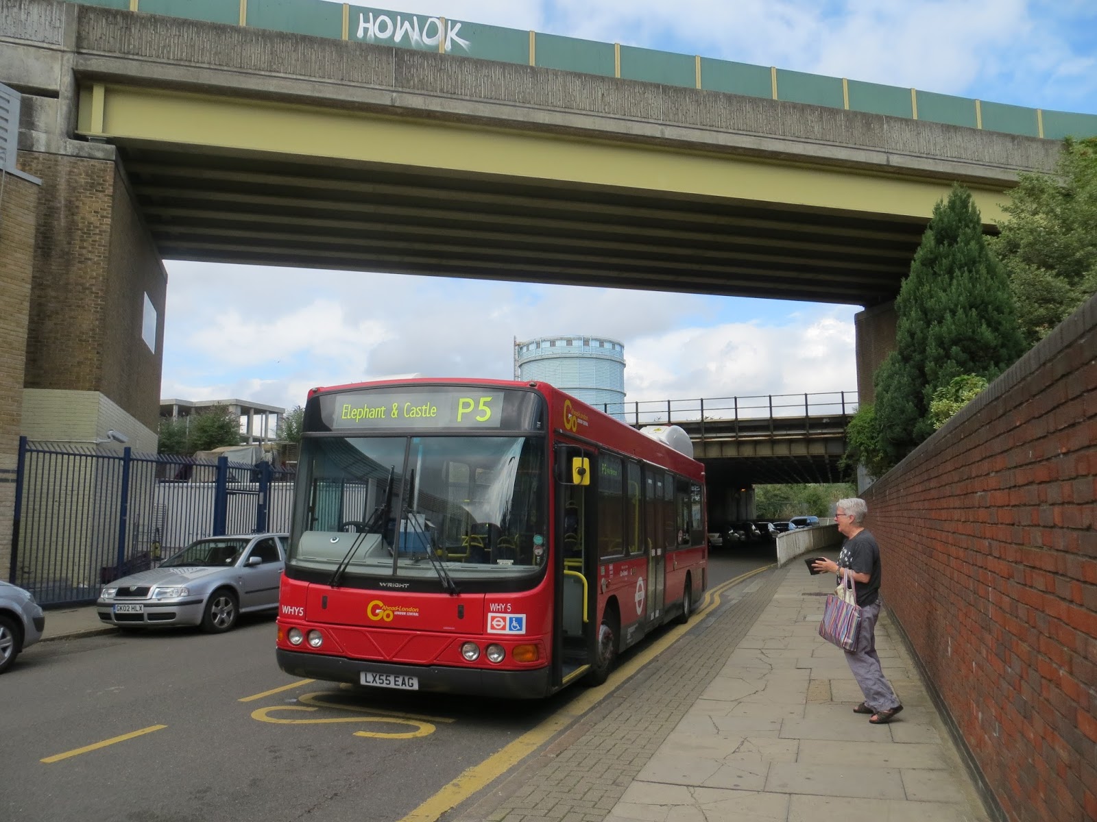 London buses one bus at a time: the return: The P5 Route