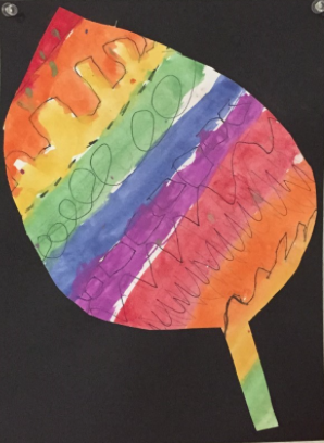 Ms. Curry's Art Room : Kindergarten Fall Leaves