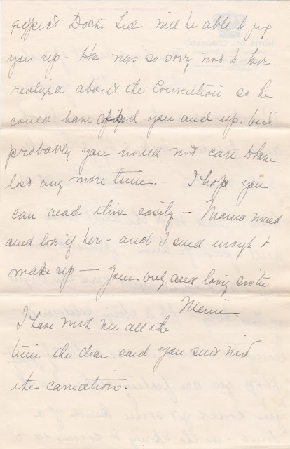 Under Every Tombstone: A 1903 LETTER FROM THE HOTEL DEL CORONADO ...