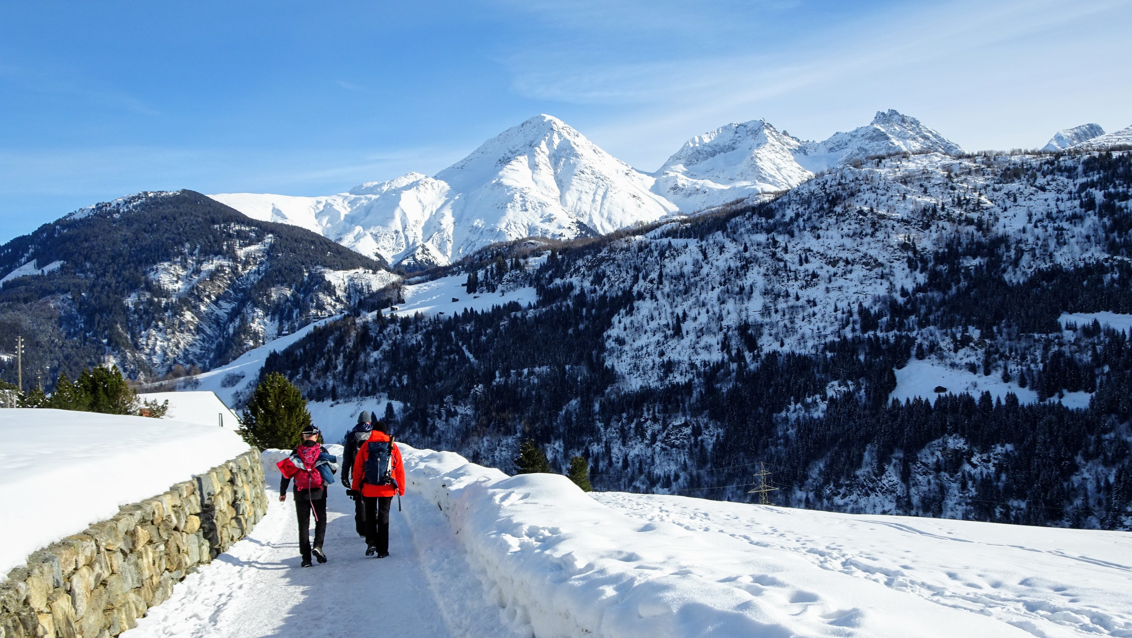 Tschamut – Sedrun – Disentis (Surselva / GR) – Wandern mit Freunden