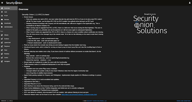Security Onion: Security Onion 2.1 (Release Candidate 2) Available for ...