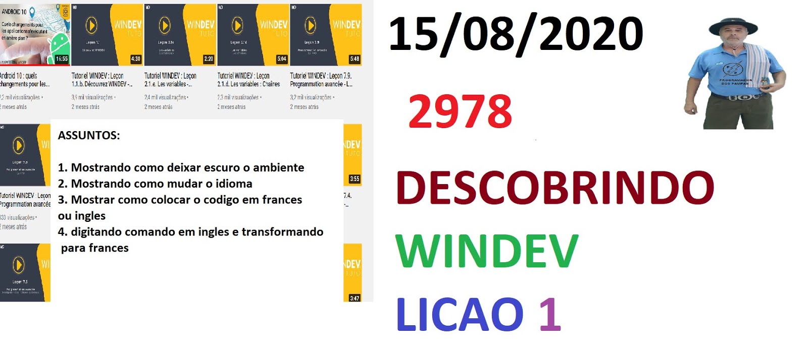 Windev21 Aulas,Estudos e Desenvolvimento: DICAS 2978 - WINDEV TUTORIAL ...