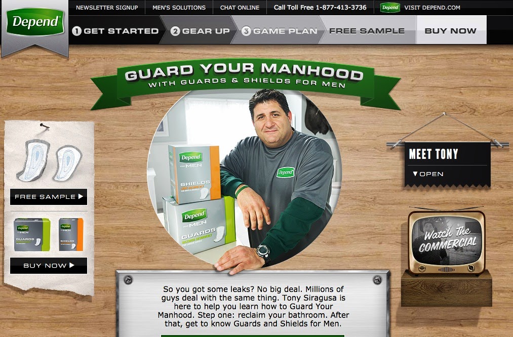 The iHandbill: Macho Male Marketing: It All Depends