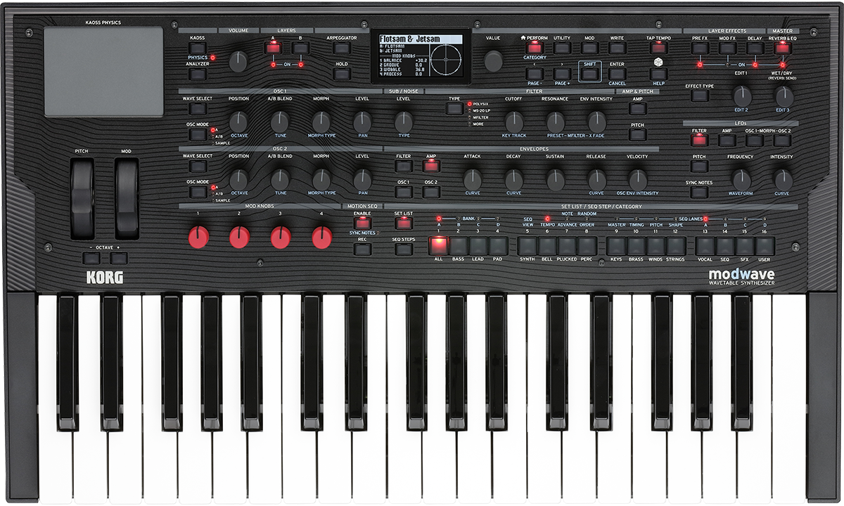 MATRIXSYNTH: New Korg modwave - an edgy, expansive, and easy to use ...