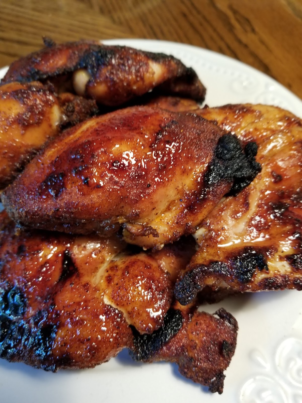 Freakin' Flabuless: Spicy Honey-Glazed Chicken Thighs
