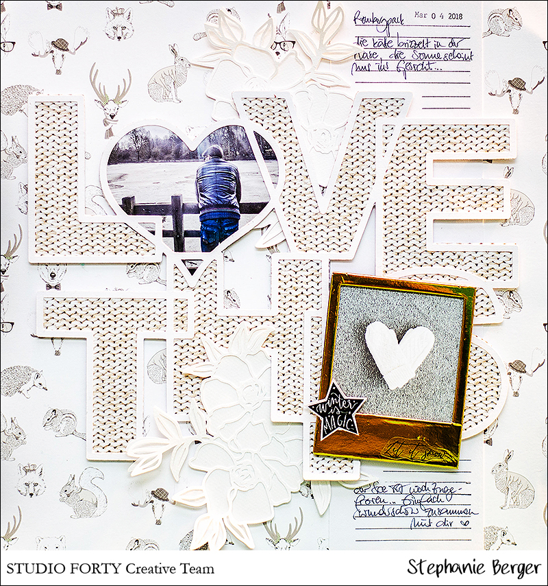 Love this.... {Scrapbooking, Studio Forty....}